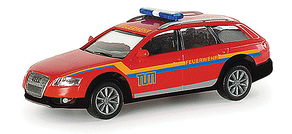 Herpa - European Emergency - Audi A6 Allroad - Munich Fire Chief - 326 ...