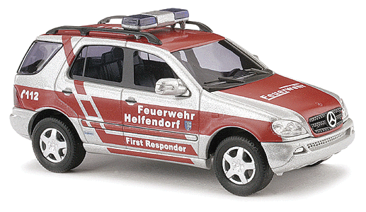 Busch - European Emergency Vehicle - MB M Klasse First Responder FW ...