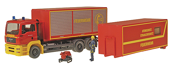 Wiking - European Emergency Vehicle Set - Fire Engine Set - 781-62502