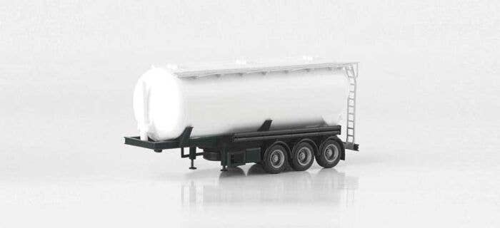 Herpa - European Semi Trailers - 3-Axle Bulk Dry Lading Tank Trailer ...
