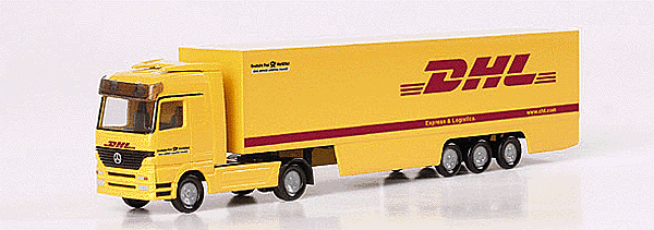 Herpa - European Tractor-Trailer - Mercedes Actros LH 2-Axle Cabover ...