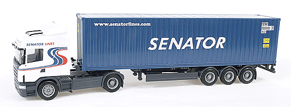 Herpa - European Trucks - Tractor-Trailer - Scania R HD 2-Axle Cabover ...