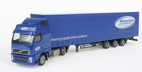 Herpa - European Trucks - Tractor-Trailer - Volvo FH 12 GL 2-Axle ...