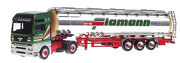 Herpa - European Trucks - Tractor/Trailer - MAN TG-A XXL 2-Axle Cabover ...