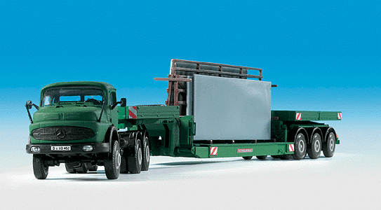 Kibri - European Trucks - Tractor/Trailer - Mercedes 3-Axle ...