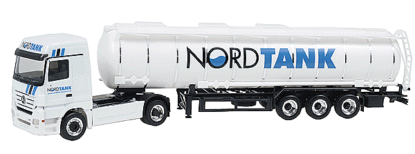 Herpa - European Trucks - Tractor/Trailer - Mercedes Benz Actros 2-Axle ...