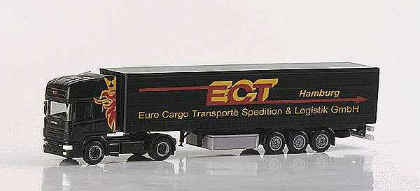 Herpa - European Trucks - Tractor/Trailer - Scania 164 TL 2-Axle ...