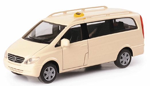 Herpa - European Vans - Mercedes - Viano Taxi - 326-46503