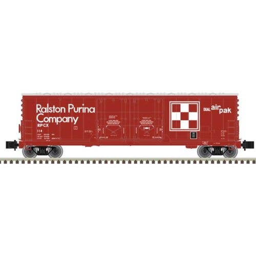 Atlas - Evans 53' Double Plug-Door Boxcar - Master(R) - Ralson Purina ...