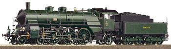 Roco - Exclusive Series Steam 4-6-2 Class S 3/6 Powered - Royal ...