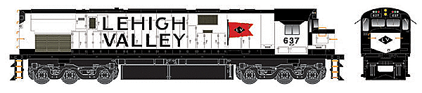Bowser - Executive Line Diesel Alco C628 - Standard DC - Lehigh Valley ...