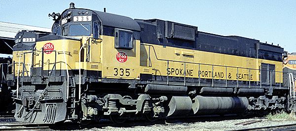 Bowser - Executive Line Diesel Alco C636 - Standard DC - Spokane, Portland & Seattle #335 ...