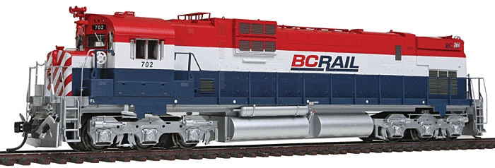 Bowser - Executive Line Diesel MLW/Alco C-630M - Tsunami Sound & DCC Equipped - BC Rail #702 ...