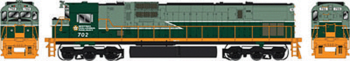 Bowser - Executive Line Diesel MLW/Alco C-630M - Tsunami Sound & DCC Equipped - British Columbia ...