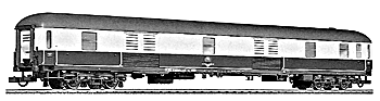 Roco - Express Cars German Federal Railways (DB) Era IV - Baggage Car ...