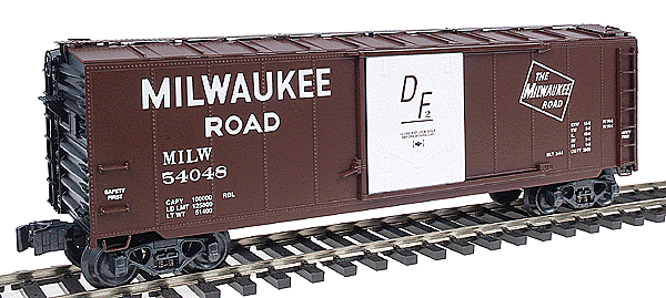 K-Line - Express Service Boxcar - Milwaukee Road (brown, white ...