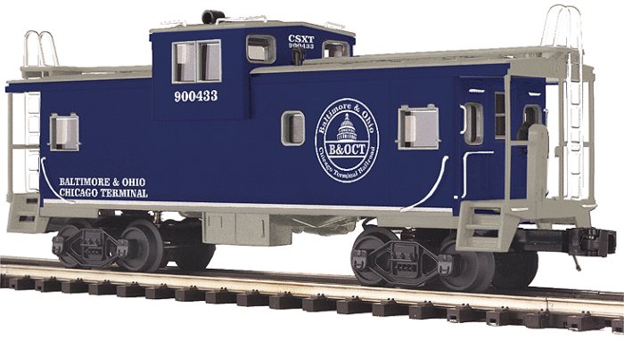 MTH - Extended-Vision Caboose - 3-Rail - Ready to Run - Premier(R ...