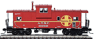Atlas O - Extended Vision Caboose 2-Rail - ATSF #1 - 151-76051