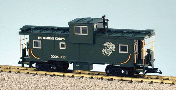 USA - Extended Vision Caboose - US Marine Corps #903 (green) - 748-12127