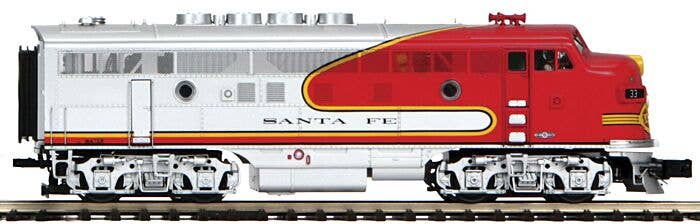 MTH - F-3 A Unit w/Snd ATSF #33 - 507-20207641