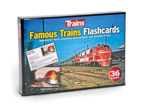 Firecrown - Famous Trains Flashcards - 36 Cards - 400-83010