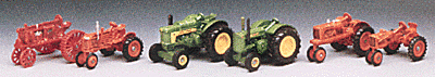 ERTL - Farm Country Farm Machinery Assortment - 4 Each Deere, AGCO ...