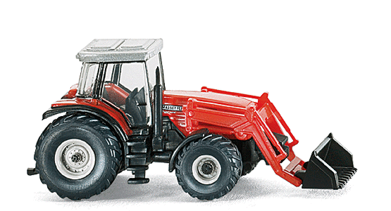 Wiking - Farm Equipment - Tractor w/Front Loader - Massey Ferguson MF ...