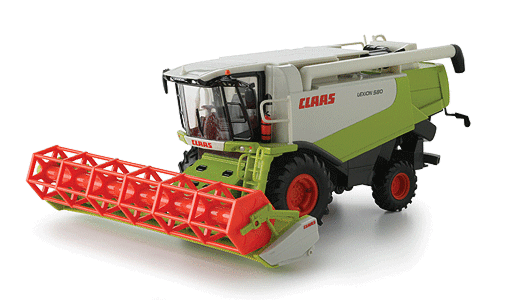 Norscot - Farm Machinery - CLAAS LEXION - Model 580 Combine Harvester ...