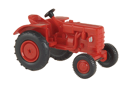 Wiking - Farm Machinery - Tractors - Fahr (red) - 781-87703