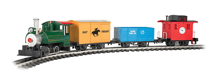 Bachmann - Fast Freight Train Set - Li'l Big Haulers(R) - 160-90196