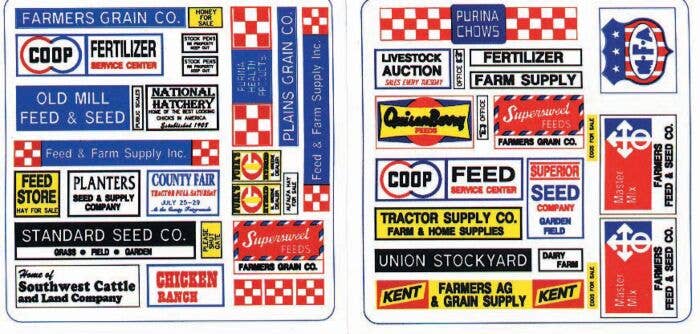 Blair Line - Feed & Seed Store Signs - 184-257