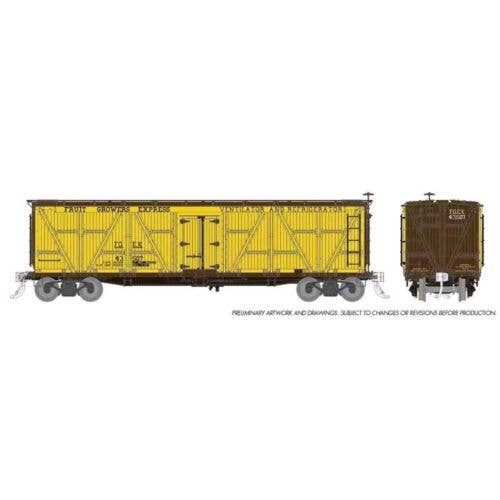 Rapido - FGE Class R7 Wood Reefer - Ready to Run - Pennsylvania ...