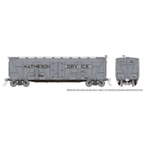 Rapido - FGE Class R7 Wood Reefer - Ready to Run - Mathieson Dry Ice ...