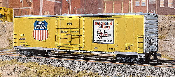 Walthers - FGE Style 50' RBL Insulated Boxcar - Kit - Union Pacific ...