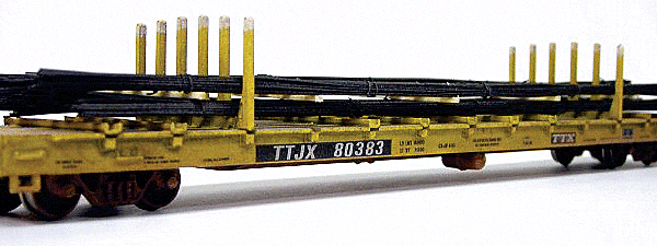 JWD - Finger Rack - Duha - Kit - Fits 60 & 68' Flatcars - 372-11412