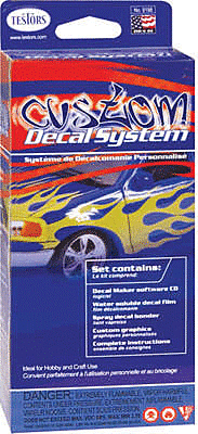 Testor - Finished-Product Decal System - Custom Decals (Includes 1 ...