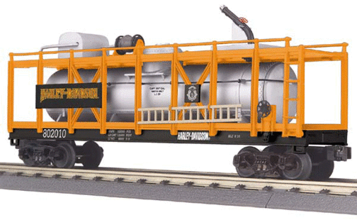 MTH - Fire Car - 3-Rail - Ready to Run - RailKing(R) - Harley-Davidson ...