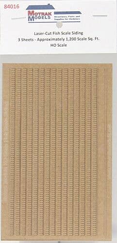 Motrak - Fish Scale Siding - pkg(4) - 509-84016