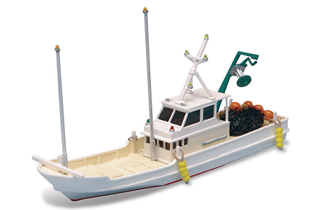 TomyTec - Fishing Boat - Kit - White - 738-214878