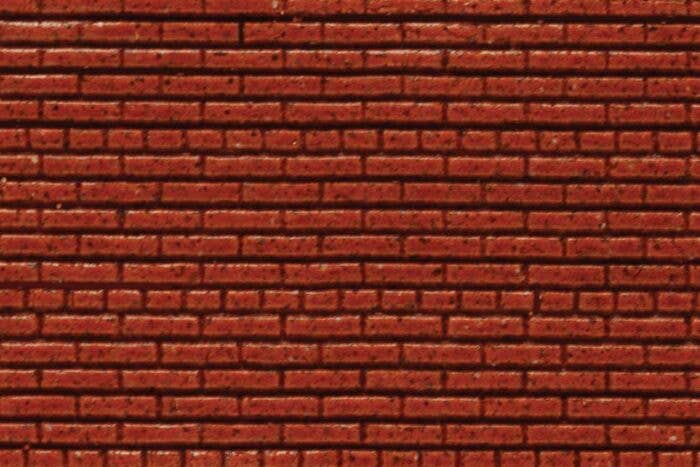 Dark Red Brick Wall