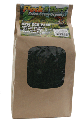 Senic Exp - Flock & Turf Ground Cover ECO Pack Bag - 48oz 1.4L - Coarse ...