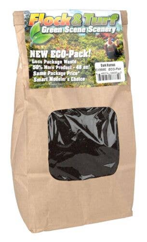 Senic Exp - Flock & Turf Ground Cover ECO Pack Bag - Dark Humus Blend ...