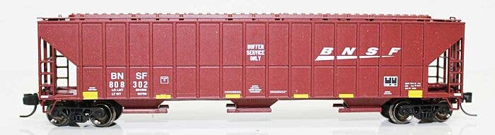 Fox Valley - FMC 4700 Cu.Ft. 3-Bay Covered Hopper - Ready to Run - BNSF ...