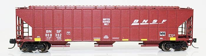 Fox Valley - FMC 4700 Cu.Ft. 3-Bay Covered Hopper - Ready to Run - BNSF ...