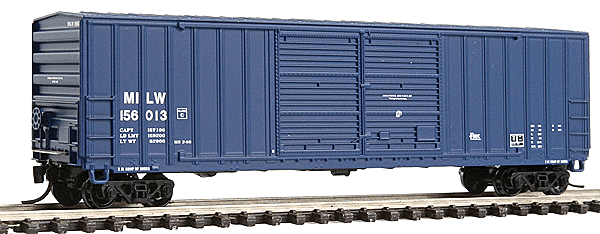Fox Valley - FMC 50' Double-Door Boxcar - Ready to Run - Milwaukee Road ...