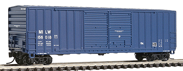 Fox Valley - FMC 50' Double-Door Boxcar - Ready to Run - Milwaukee Road ...