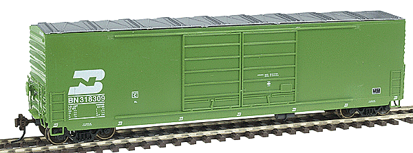 LBF - FMC 50' Modern Boxcar w/Welded Sides & Double Corrugated Doors ...