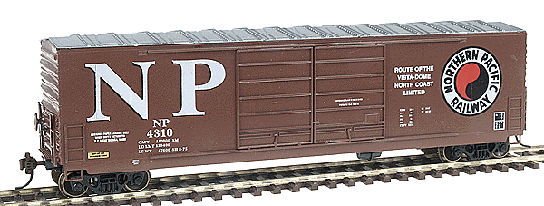 LBF - FMC 50' Modern Boxcar w/Welded Sides & Double Panel Doors ...