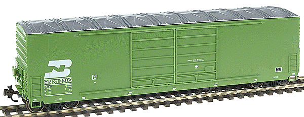 LBF - FMC 50' Modern Boxcar w/Welded Sides & Double Panel Doors ...