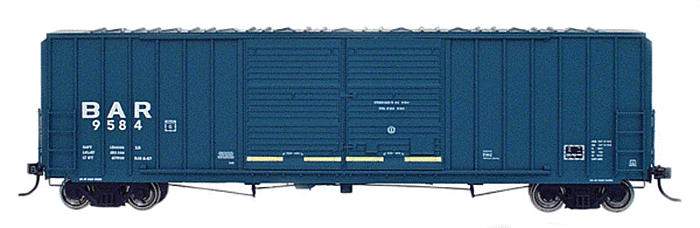 Intermount - FMC 5283 Cubic Foot Double-Door Boxcar - Ready to Run ...